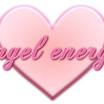 "Angel Energy" Sticker for Sale by moonbeambaby | Redbubble