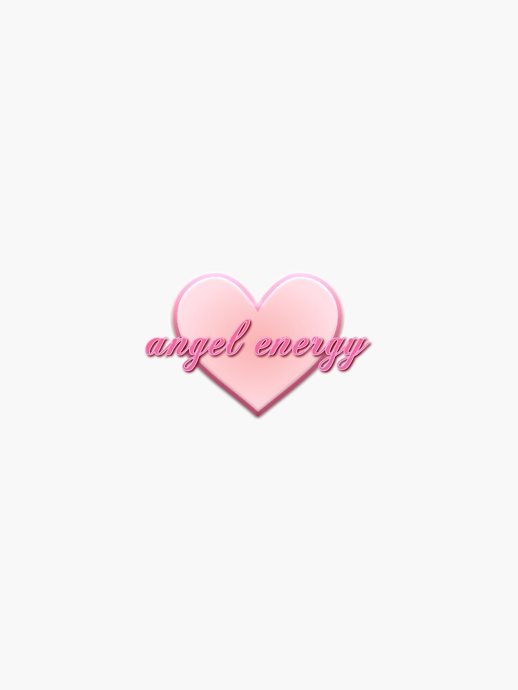 "Angel Energy" Sticker for Sale by moonbeambaby | Redbubble