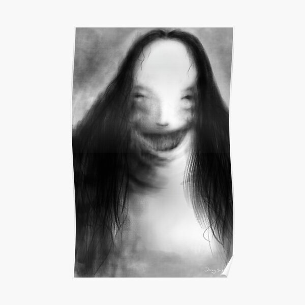 "Scary Stories Smile" Poster for Sale by Doug Saquic | Redbubble