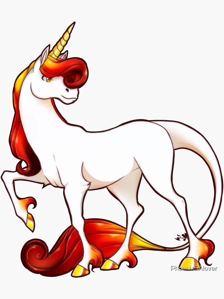 Ruby Unicorn :." Sticker for Sale by PhoenixSAlover | Redbubble