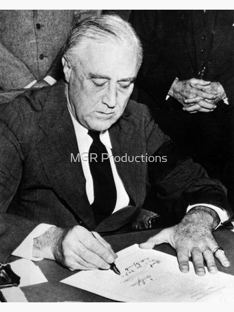 "FDR" Poster for Sale by Quatrosales | Redbubble
