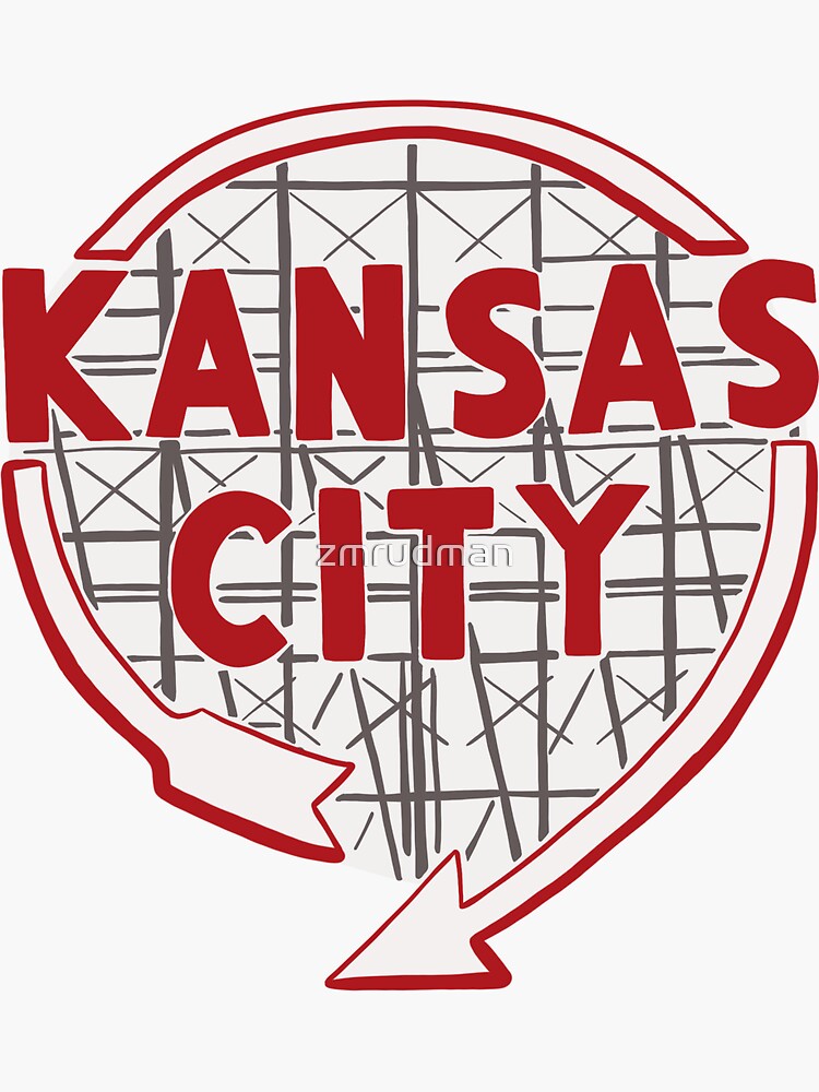 "Kansas City" Sticker for Sale by zmrudman | Redbubble