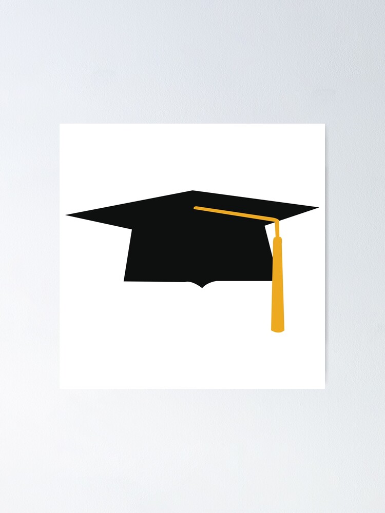 "Graduation Cap" Poster for Sale by EmilyCreations | Redbubble