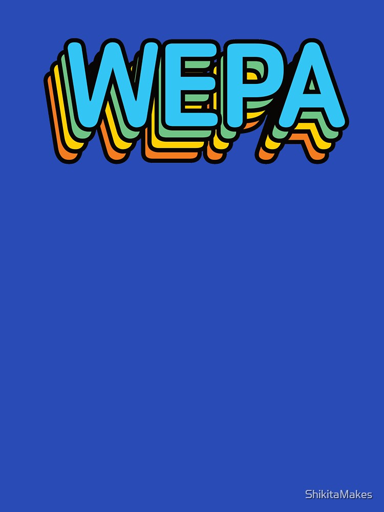 "Wepa Wepa Wepa Retro Puerto Rico" Essential T-Shirt for Sale by ...