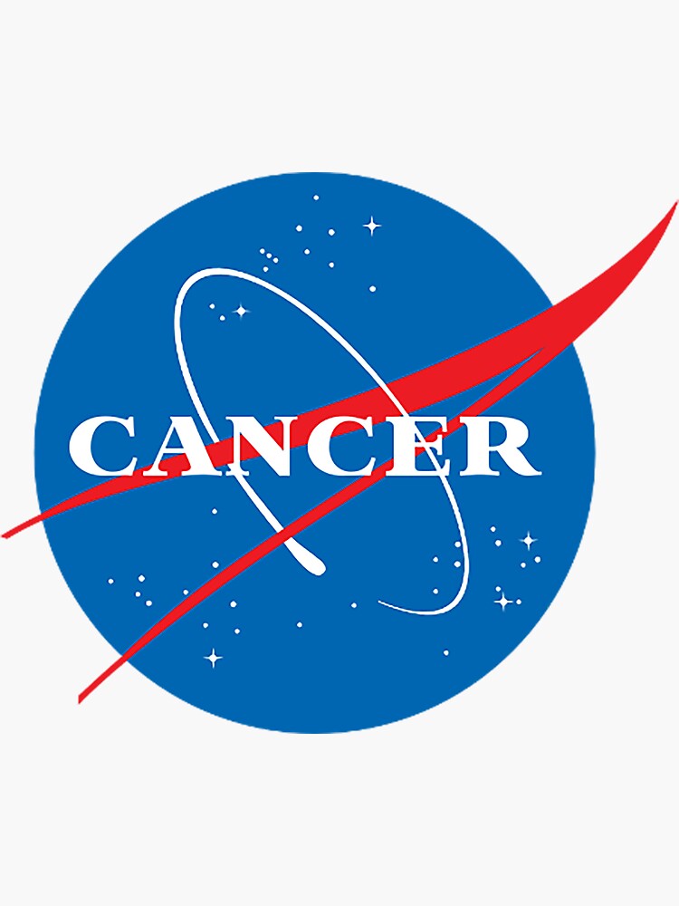 "Cancer Logo" Sticker by DittoJones | Redbubble