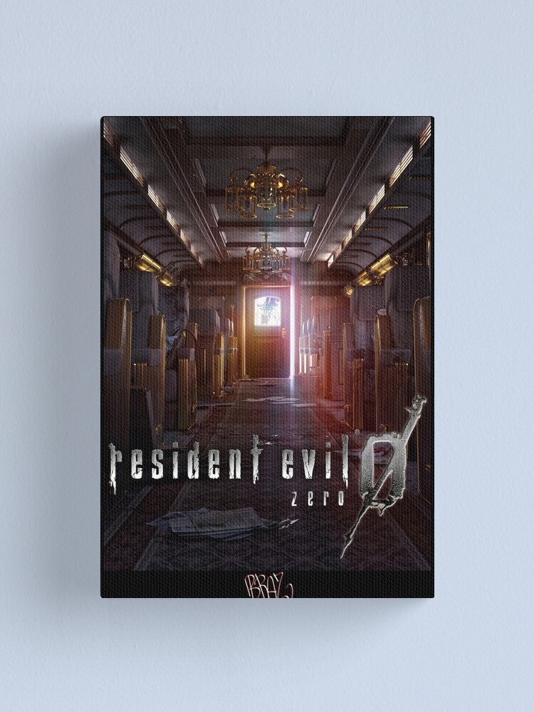 "Resident Evil 0 Remastered Cover Art (Original No Neon)" Canvas Print ...