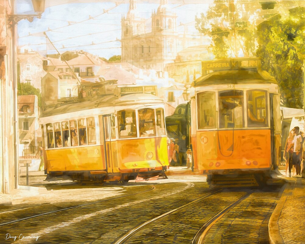 "Trolleys" by Doug Canning | Redbubble