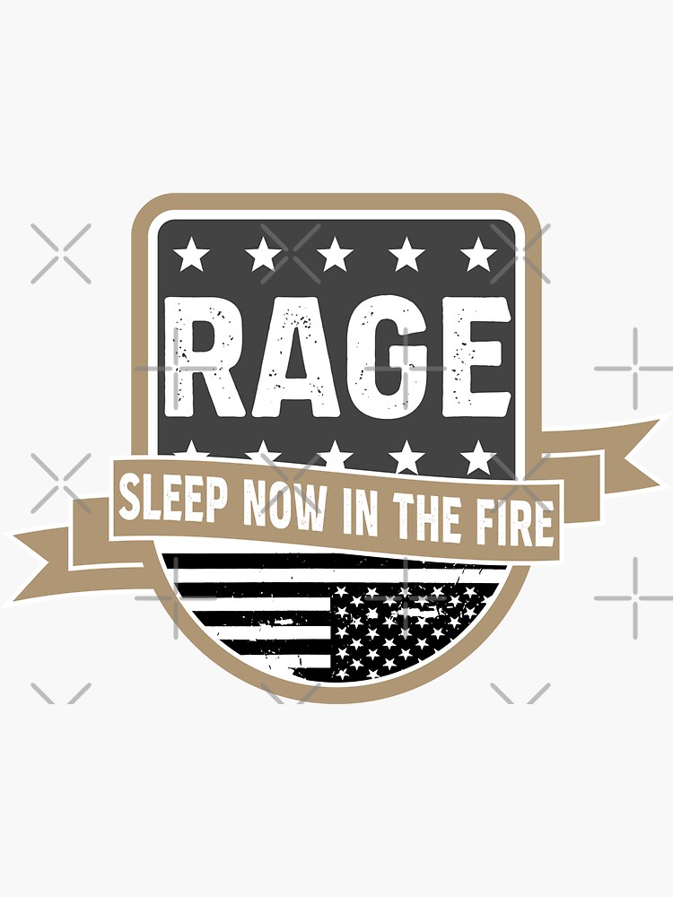 "Sleep now in the fire!" Sticker for Sale by lboisvert | Redbubble