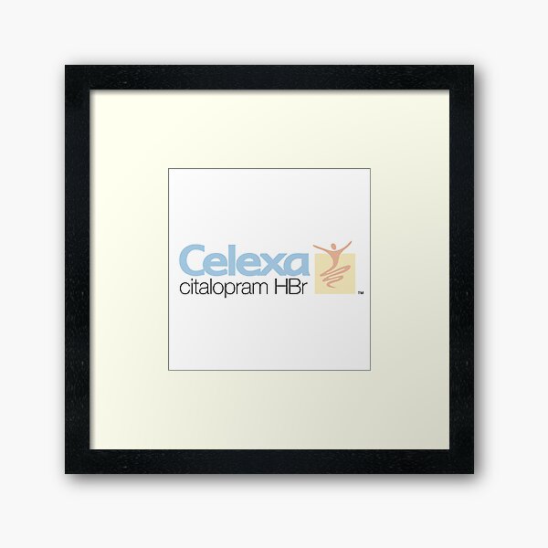 "Celexa logo" Framed Art Print for Sale by stelladown | Redbubble