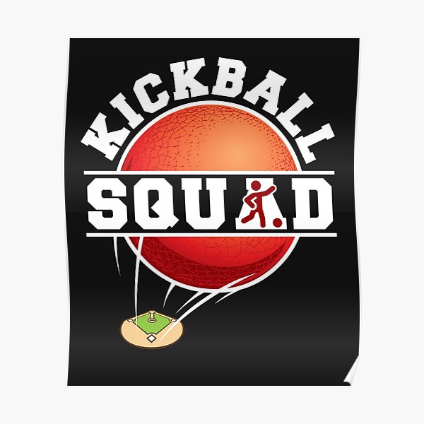 "Kickball Squad" Poster for Sale by jaygo | Redbubble