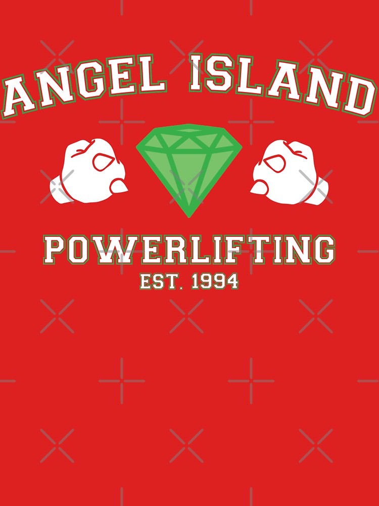 "Angel Island Powerlifting" T-shirt for Sale by AllisonDawn15 ...