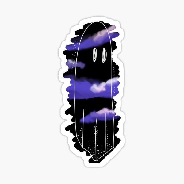 "Space Ghosts" Sticker for Sale by toastylilghost | Redbubble
