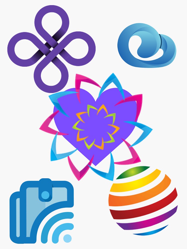 "Many a multi designs" Sticker for Sale by Quickones | Redbubble