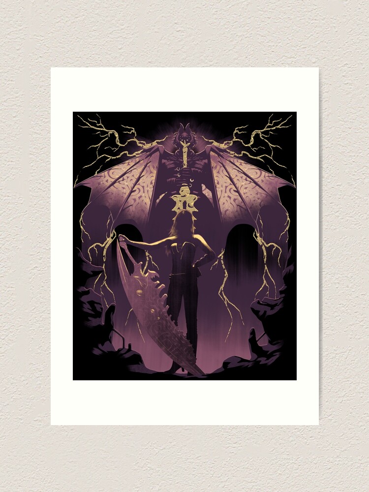 "Gold Demon" Art Print for Sale by Max58 | Redbubble