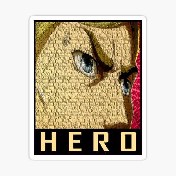 "Erwin Smith - The Hero" Sticker by simouser | Redbubble