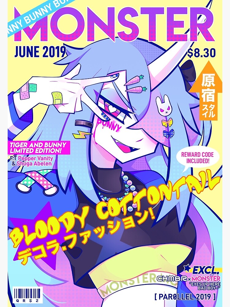 "MONSTER - Bunny" Art Print by Par0llel | Redbubble