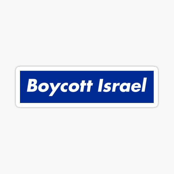 Boycott Israel Stickers | Redbubble