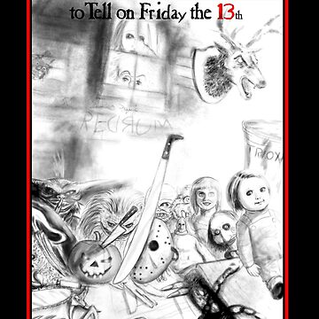 "Scary Stories to Tell on Friday the 13th " Photographic Print for Sale ...