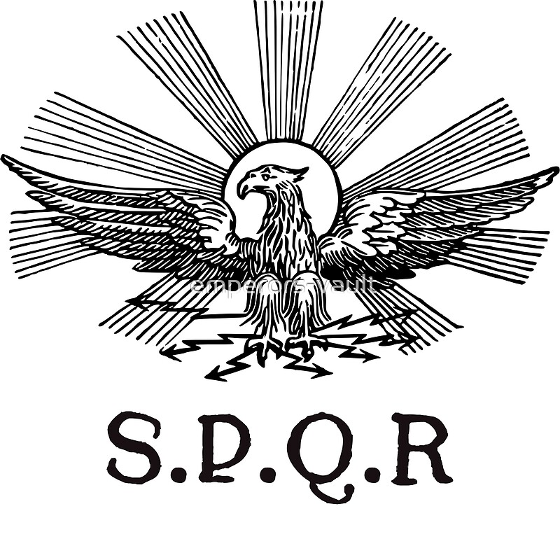 "SPQR" by emperors-vault | Redbubble
