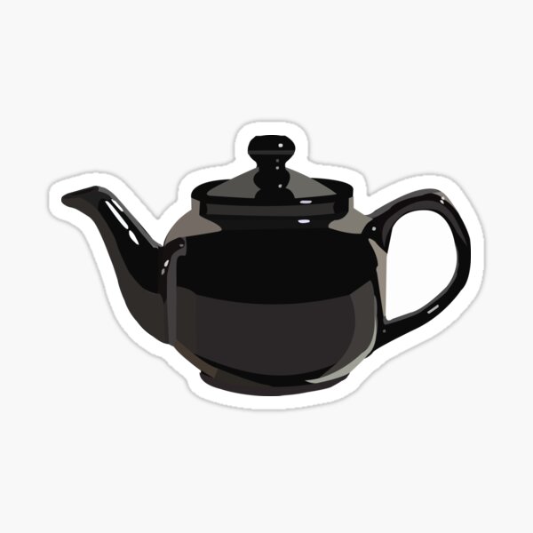 "Teapot" Sticker for Sale by Lil-Birb | Redbubble
