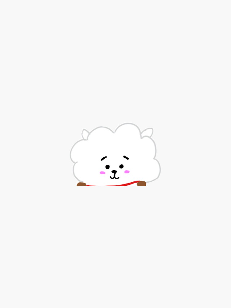 "BT21 RJ " Sticker by ameizingme | Redbubble