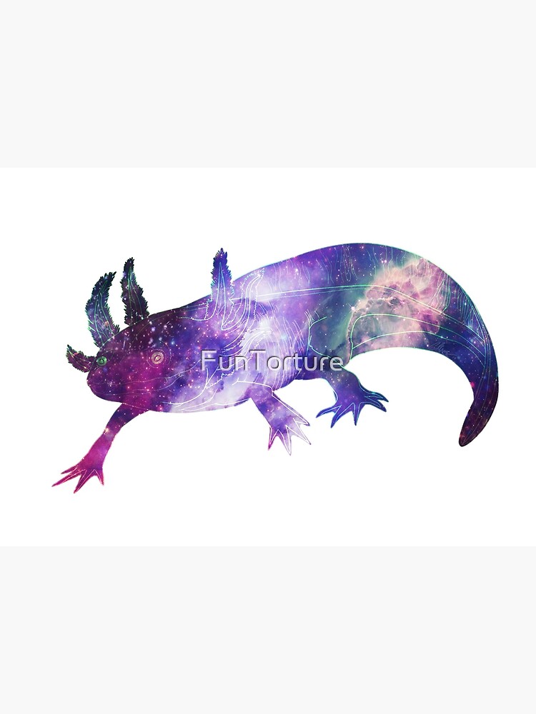 "Galaxy Axolotl" Art Print by FunTorture | Redbubble