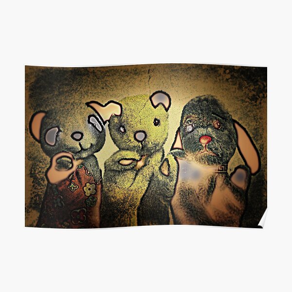 "Sooty Shows Sorted Soon" Poster by DroidAKov | Redbubble