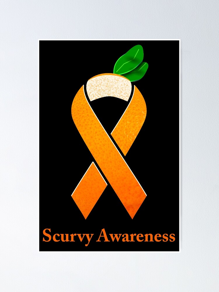 "Scurvy Awareness" Poster by GloopTrekker | Redbubble