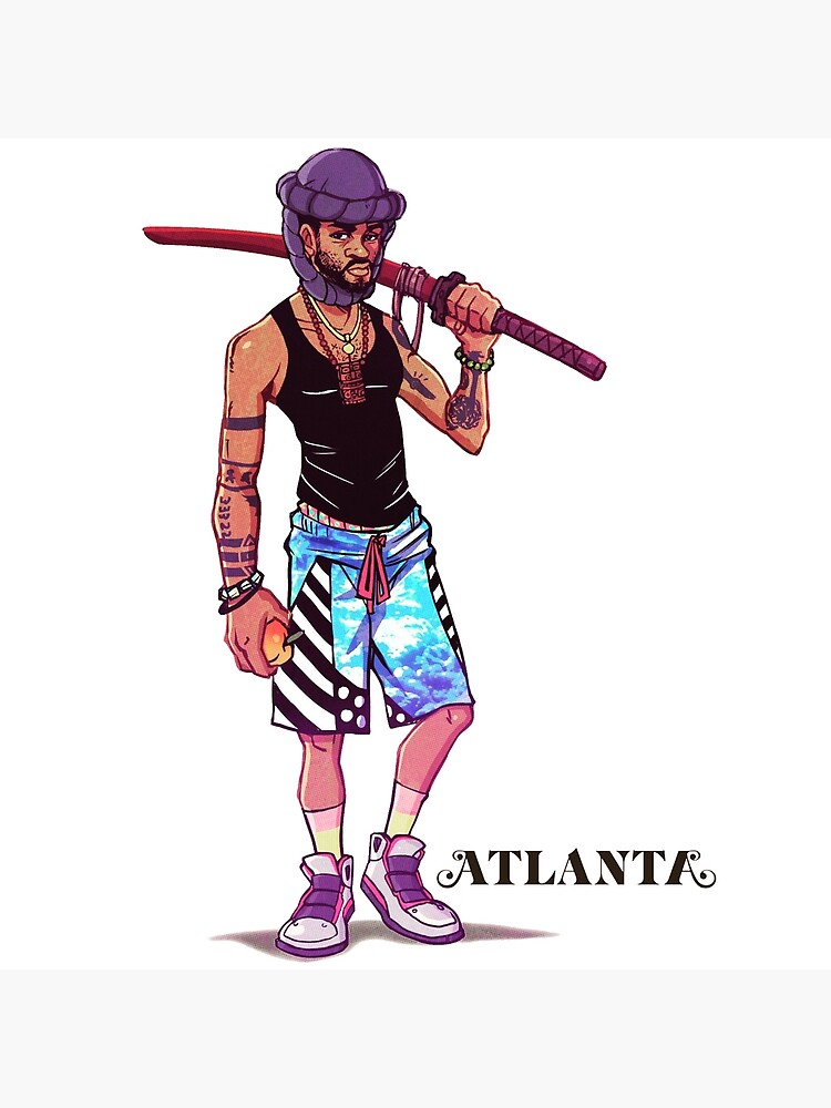 "Atlanta - Darius" Poster von jharlan628 | Redbubble