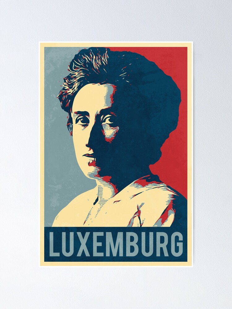 "Rosa Luxemburg" Poster for Sale by radvas | Redbubble