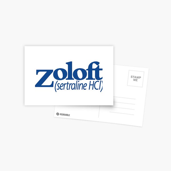 "Zoloft logo" Postcard for Sale by stelladown | Redbubble