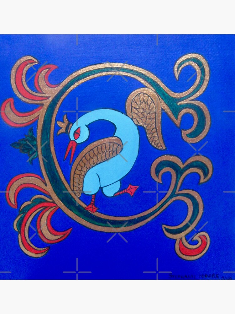 "Medieval Letter G" Sticker for Sale by Shulie1 | Redbubble