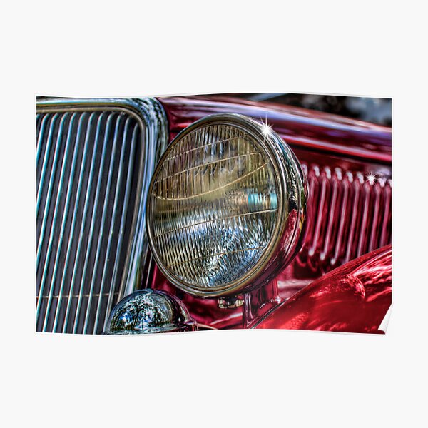 "Vintage Red" Poster by derid | Redbubble