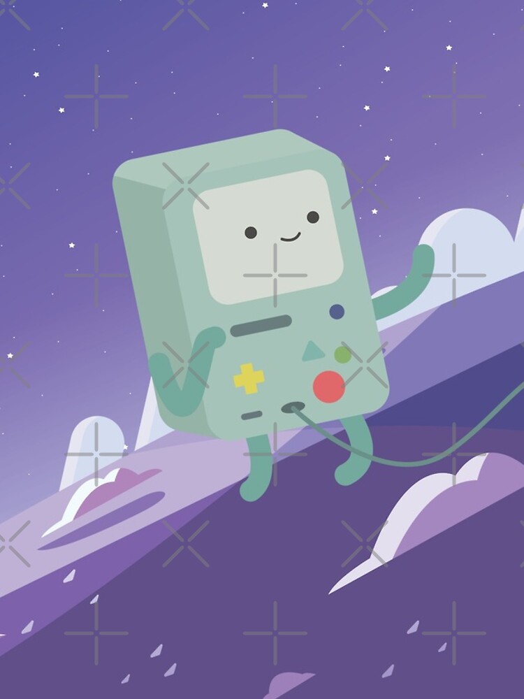 "Floating Bmo (Adventure Time)" iPhone Case for Sale by castl3t0ndesign ...