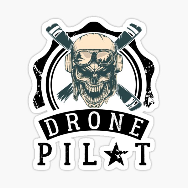 Drone Pilot Stickers | Redbubble