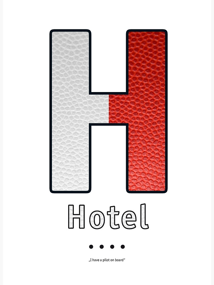 "Hotel - Navy Alphabet - Leather" Poster for Sale by Art-Frankenberg ...