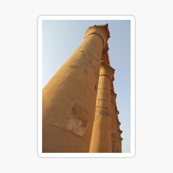 "Temple pylon" Sticker for Sale by aligata1970 | Redbubble