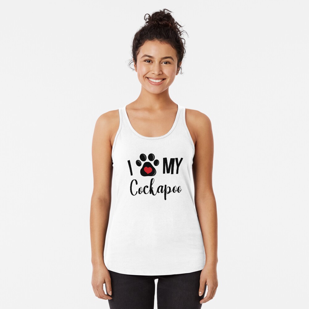 "I Love My Cockapoo" Sticker for Sale by InspiredQuotes | Redbubble