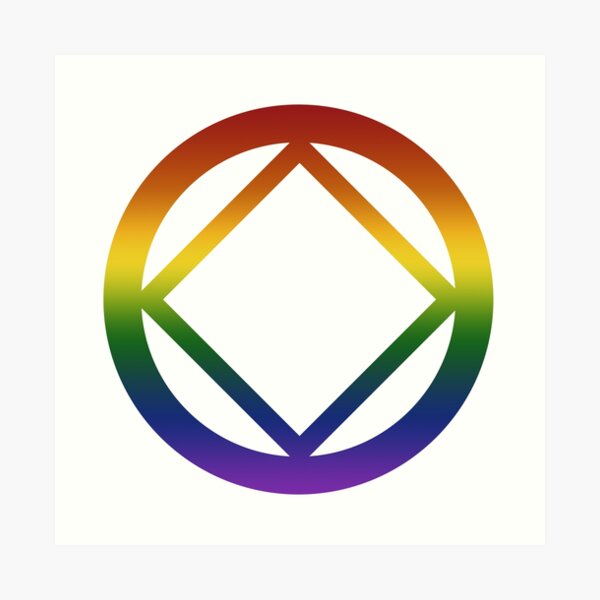 Narcotics Anonymous Symbol Art NAWEARS, Narcotics Anonymous Clothing,