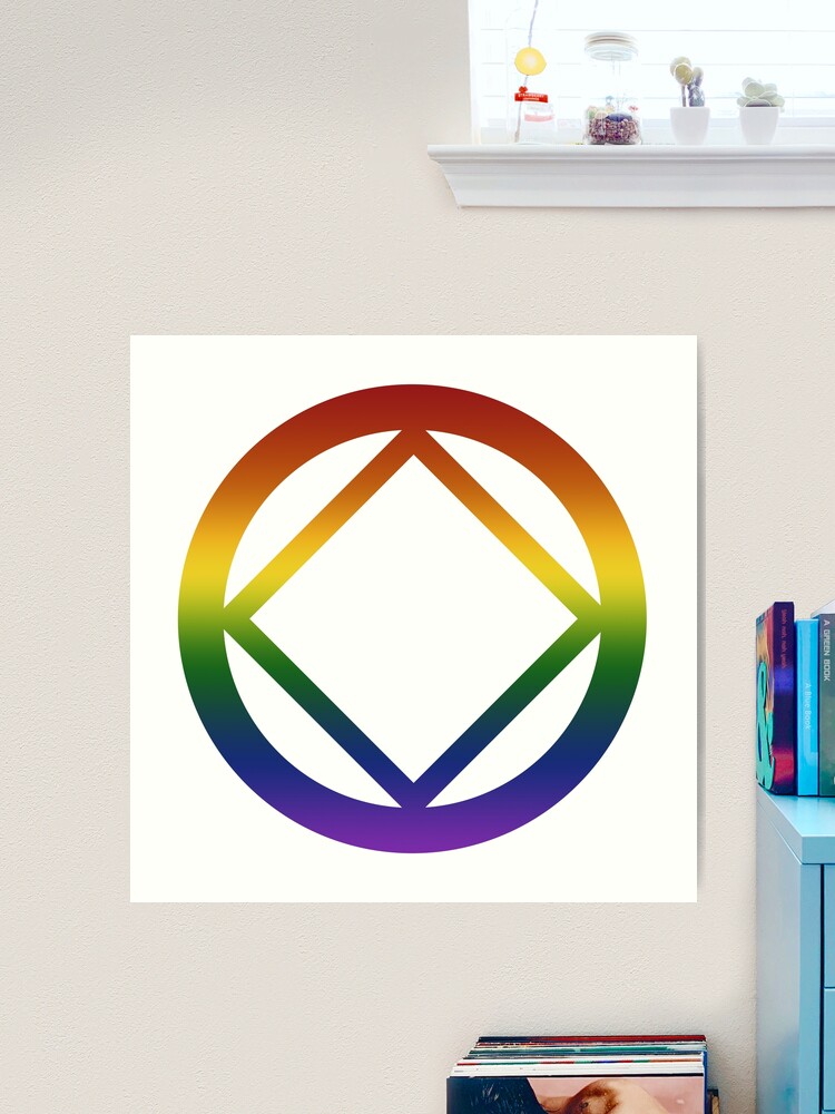 Narcotics Anonymous Symbol Art NAWEARS, Narcotics Anonymous Clothing,