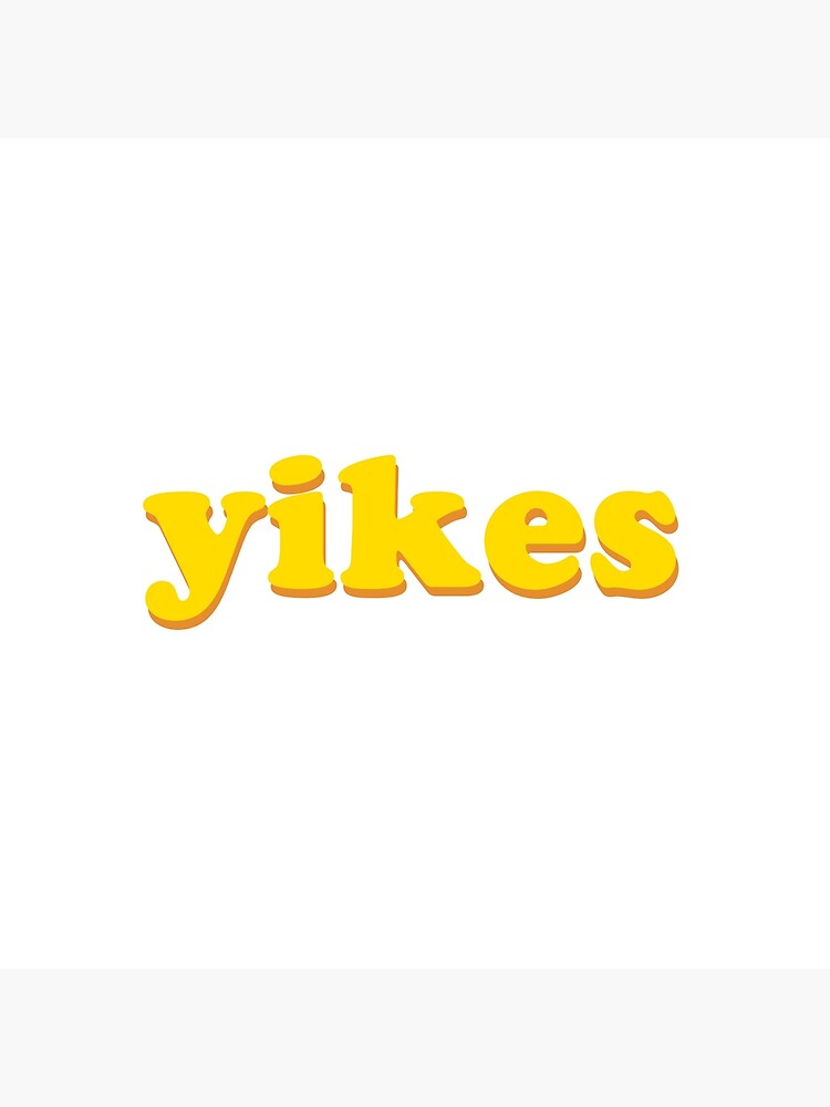 "Yikes word art" Postcard for Sale by ferbal | Redbubble