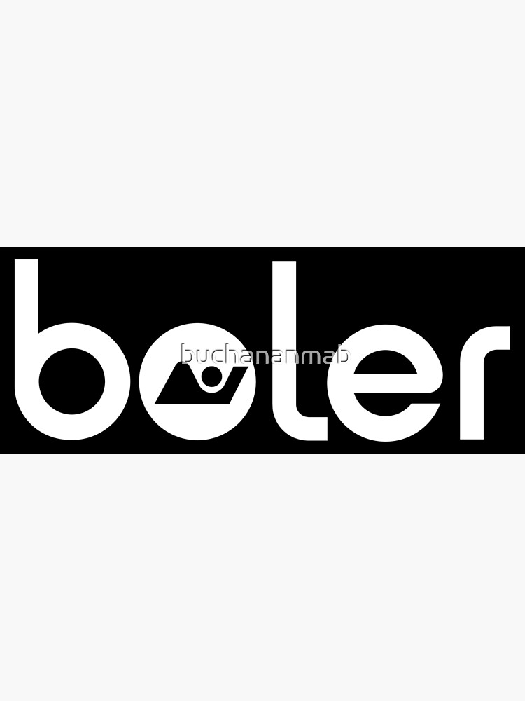 "Boler Logo/Wordmark for dark items" Poster for Sale by buchananmab ...