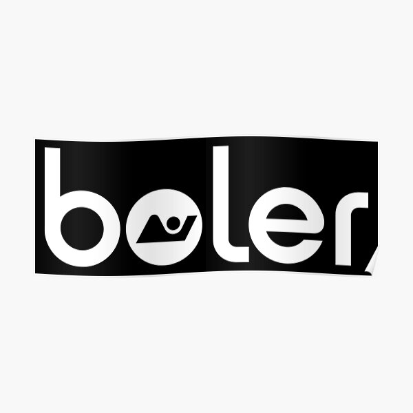"Boler Logo/Wordmark for dark items" Poster for Sale by buchananmab ...