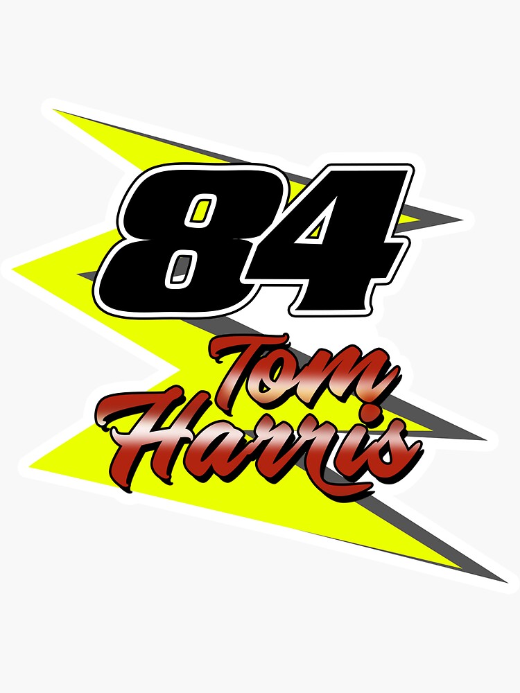 "84 Tom Harris Brisca Stock Car 2019" Sticker for Sale by cayzerracing | Redbubble