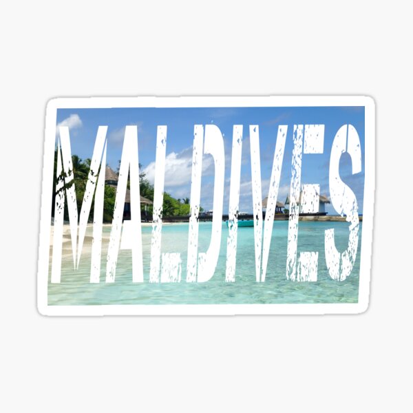 "maldives island_11" Sticker by Ramziya2412 | Redbubble