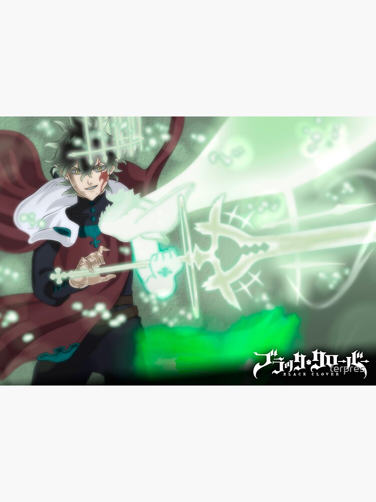 "Black Clover Yuno" Sticker by terpres | Redbubble