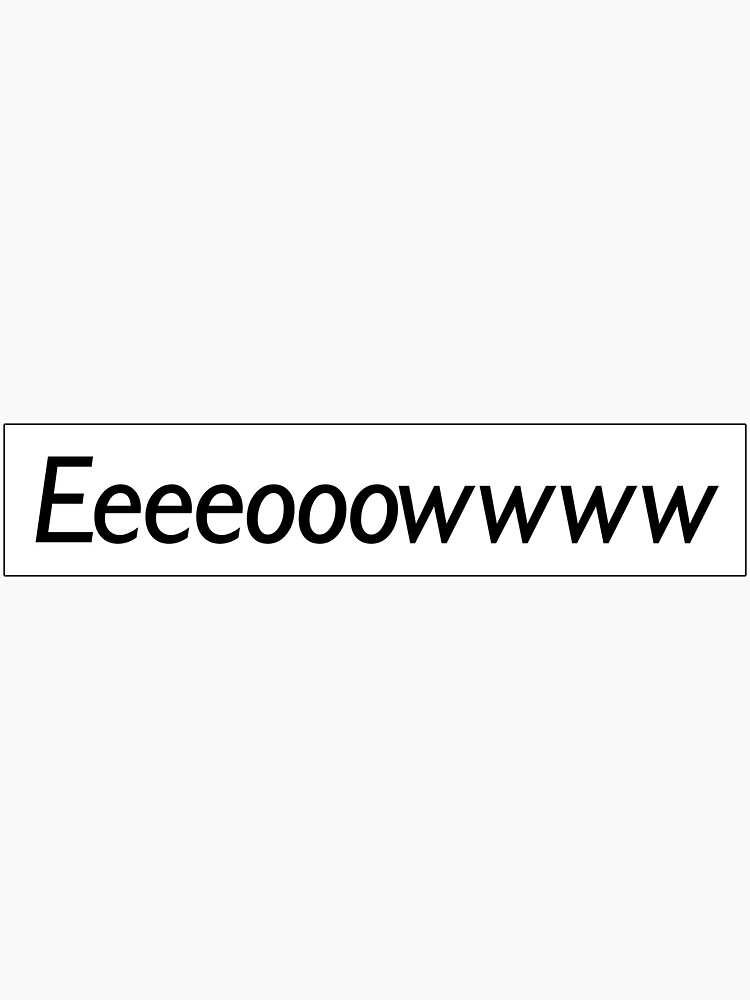 "cardi eeeooowww meme" Sticker for Sale by FFelder | Redbubble