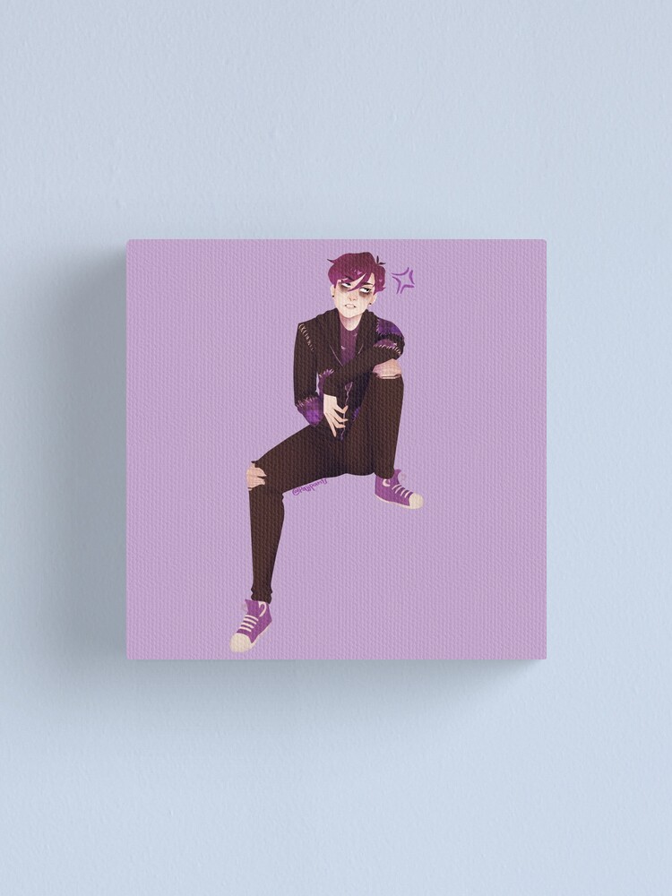 "Lineless Sides 3/4- Virgil" Canvas Print for Sale by pajjpants | Redbubble