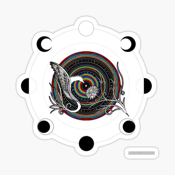 "NEXUS RISE" Sticker for Sale by eyespsyche | Redbubble