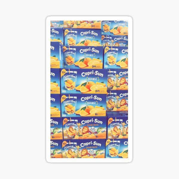 "Capri-sun" Sticker for Sale by AmalieMortensen | Redbubble